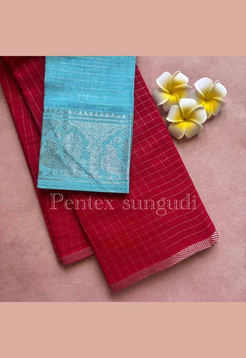 Pentex Sungudi Saree - Thejas | Exclusive for Women